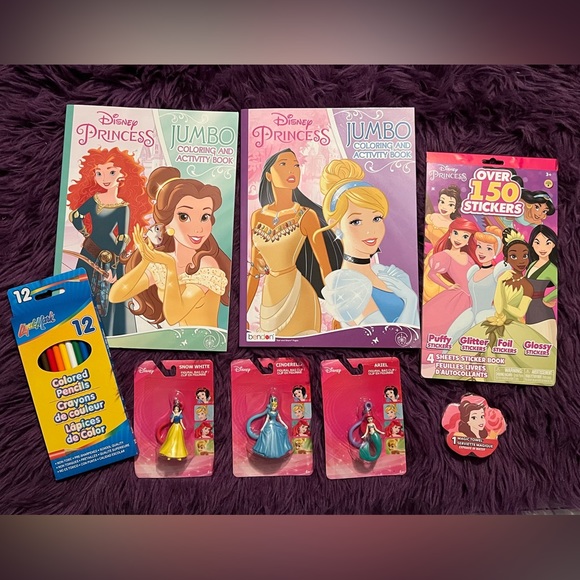 Disney | Toys | Disney Princess Gift Pack 8 Pieces Perfect For Children ...